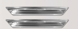 EZGO TXT RUNNING BOARDS - STAINLESS