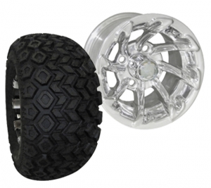 RHOX 10" MOJAVE II MOUNTED ON RHOX DARLINGTON CHROME (set of 4)