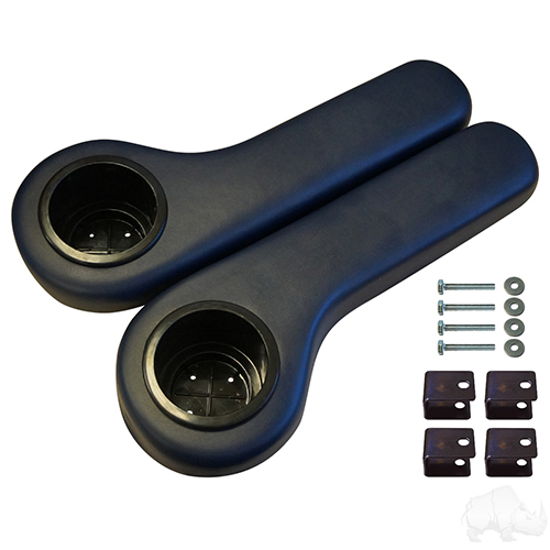 Seat Kit Arm Rest Set with Cup Holder, Navy